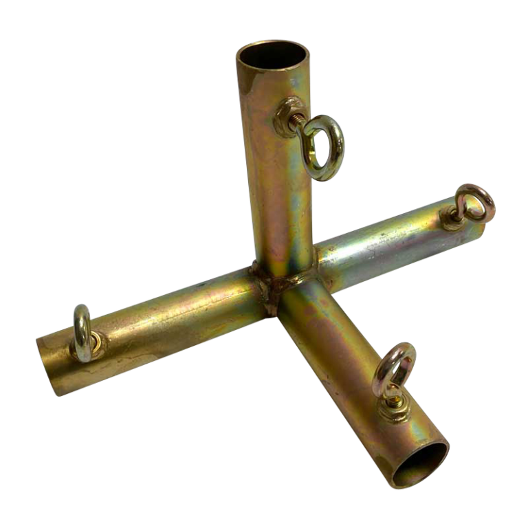 1" 4-Way Fitting | The Sukkah Project®